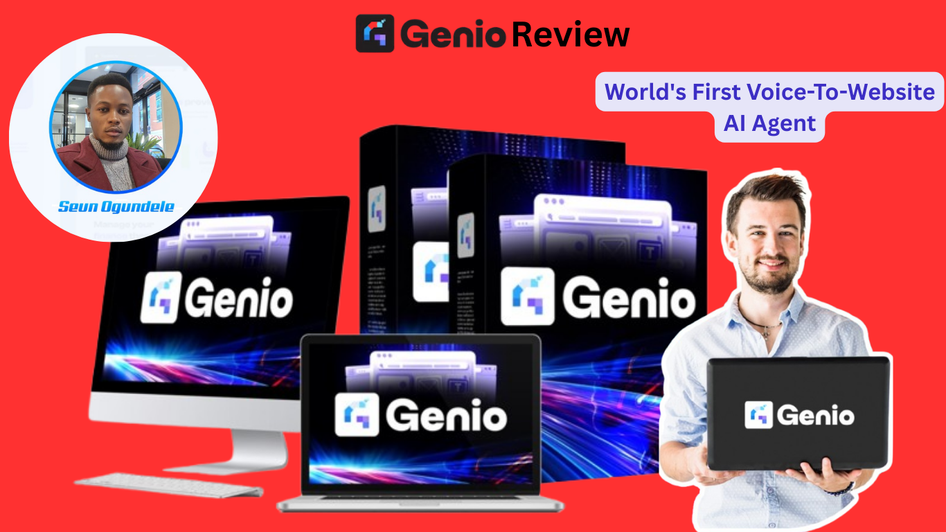Genio Review: World's First Voice-To-Website AI Agent