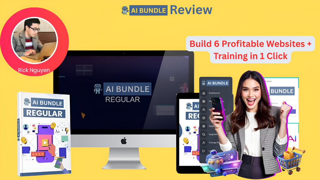 AI Bundle Review: Build 6 Profitable Websites + Training in 1 Click