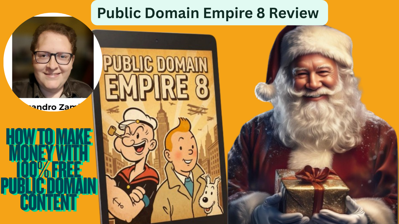 Public Domain Empire 8 Review 2025–2026: How to Make Money With 100% ...