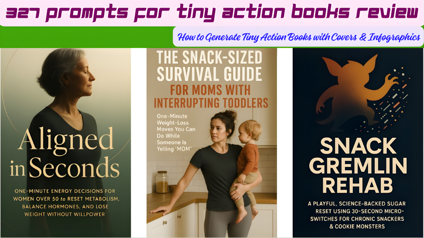 327 Prompts for Tiny Action Books Review: How to Generate Tiny Action ...